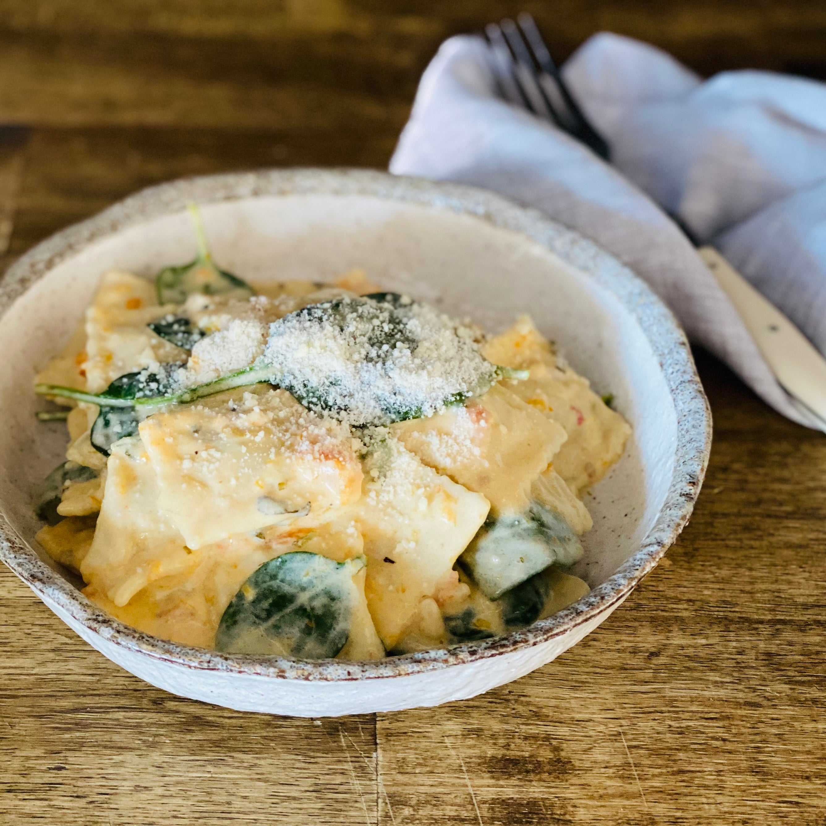 Pumpkin Ravioli (Frozen) – The Family Cook